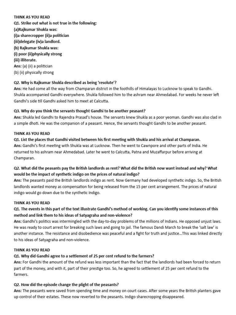 Indigo 12 | PDF | Mahatma Gandhi | Civil Disobedience