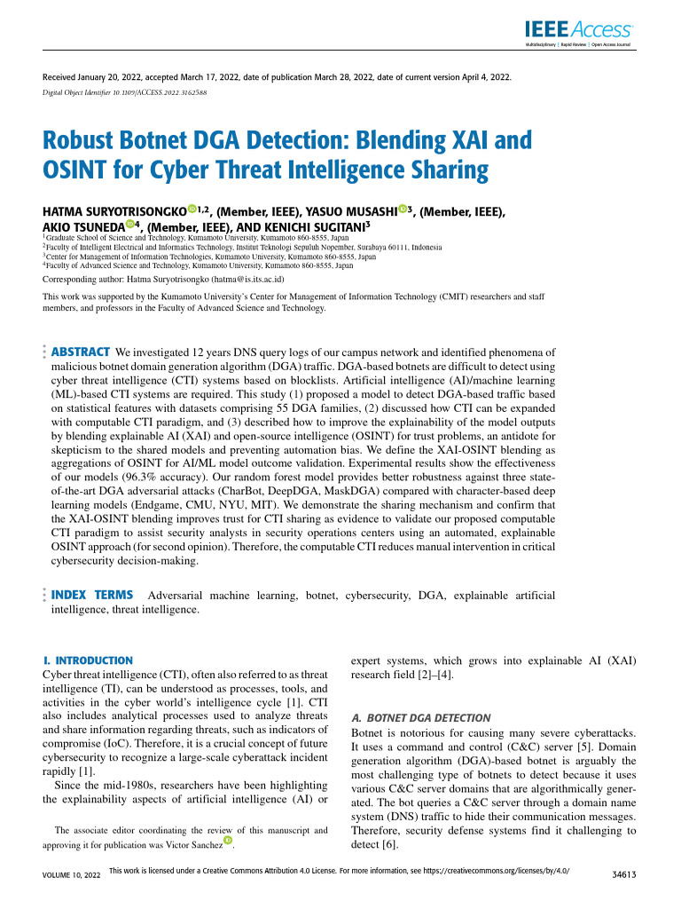 Robust_Botnet_DGA_Detection_Blending_XAI_and_OSINT_for_Cyber_Threat_Intelligence_Sharing | PDF ...