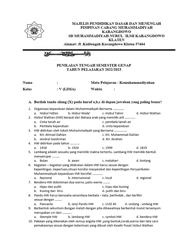 KEMUH PTS 5 Fix | PDF