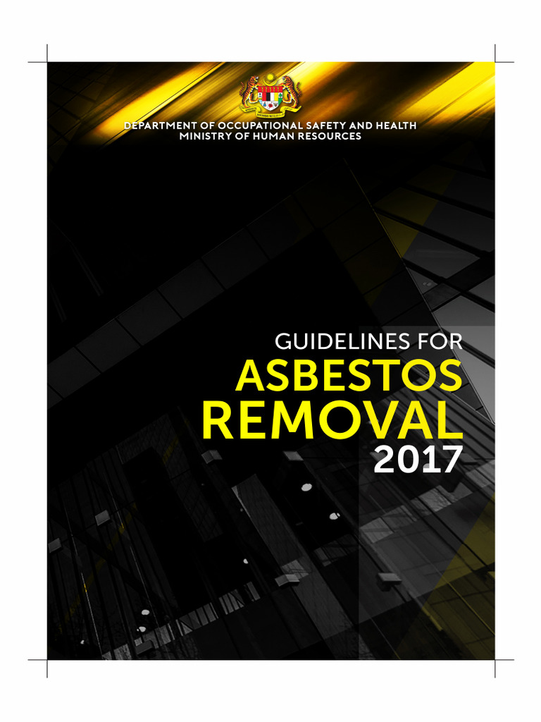 Guidelines For Asbestos Removal 2017 | PDF