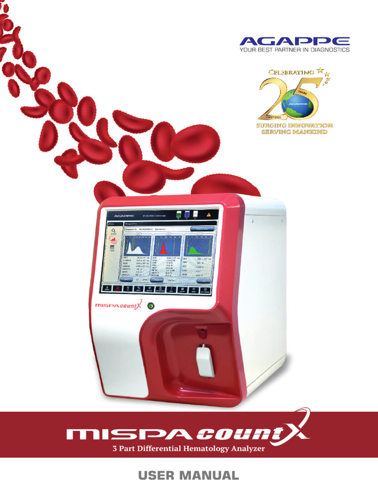 Mispa Count X User Manual | PDF | Blood Cell | Usb