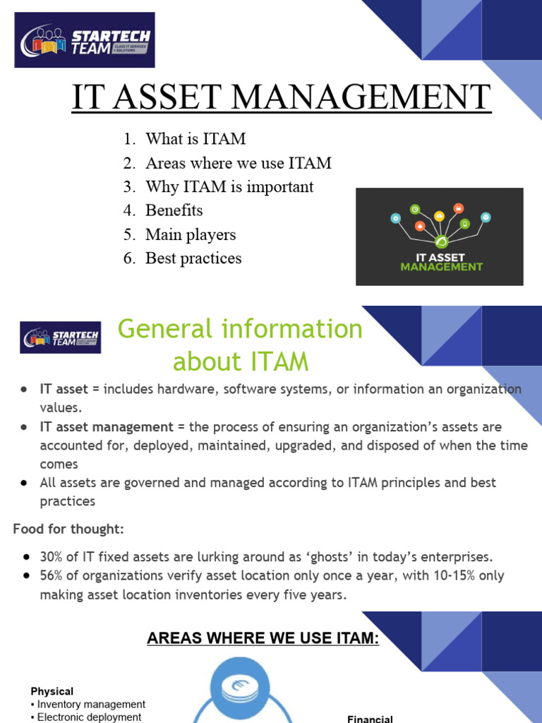 ITAM | PDF | Asset Management | Computer Security