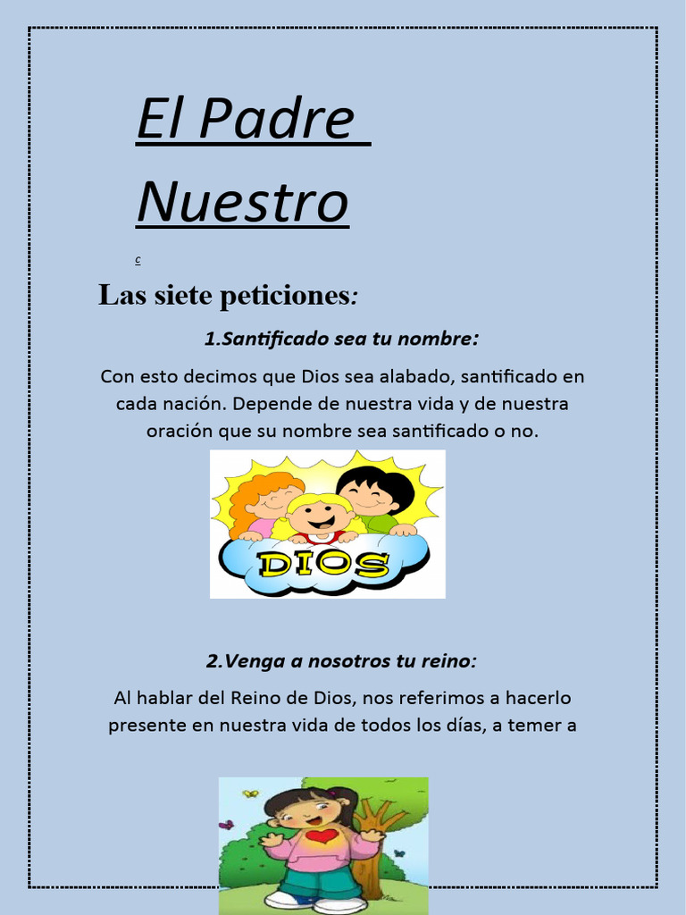 El Padre Nuestro | PDF