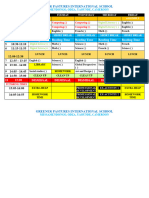 School Timetable Overview | PDF