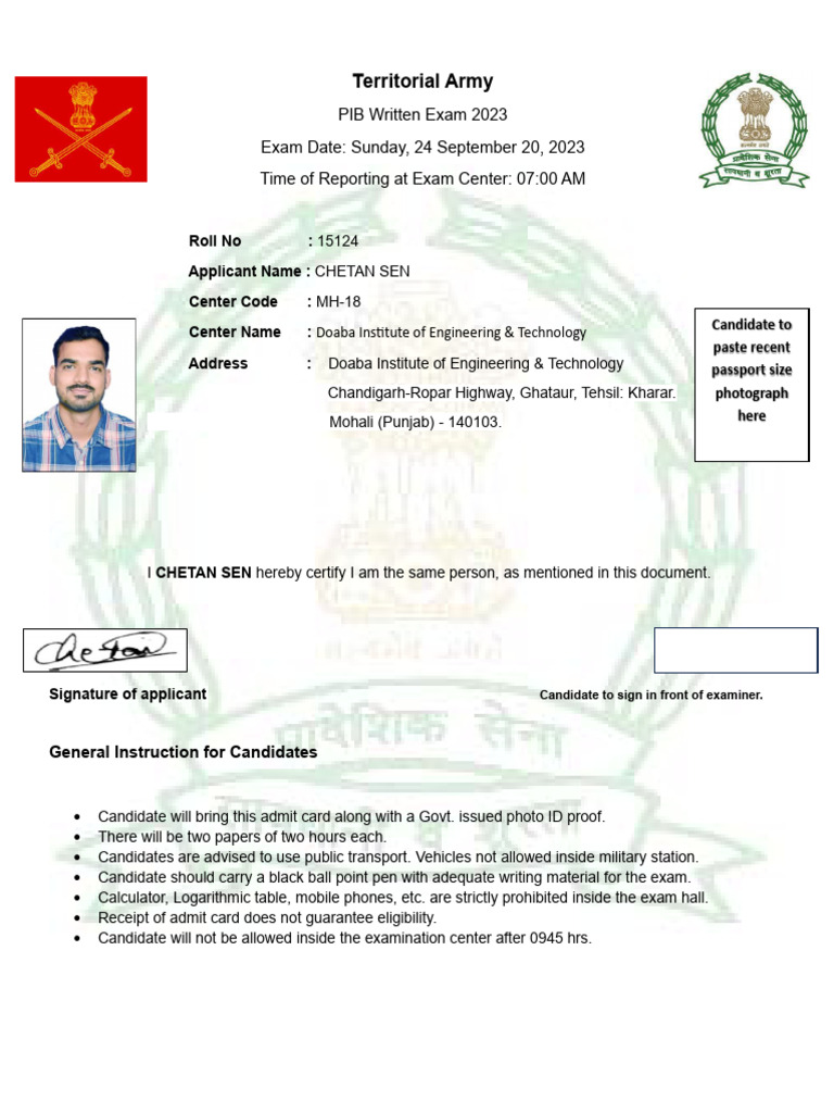 Territorial Army | PDF