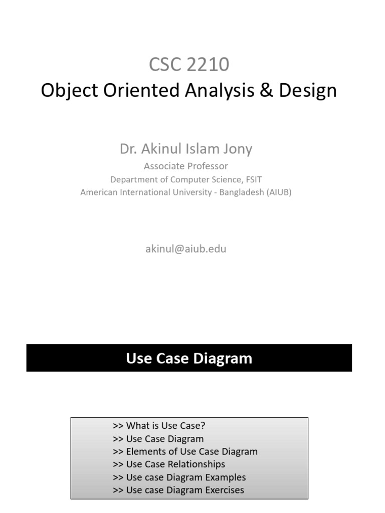 Use Case Diagram | PDF | Use Case | System