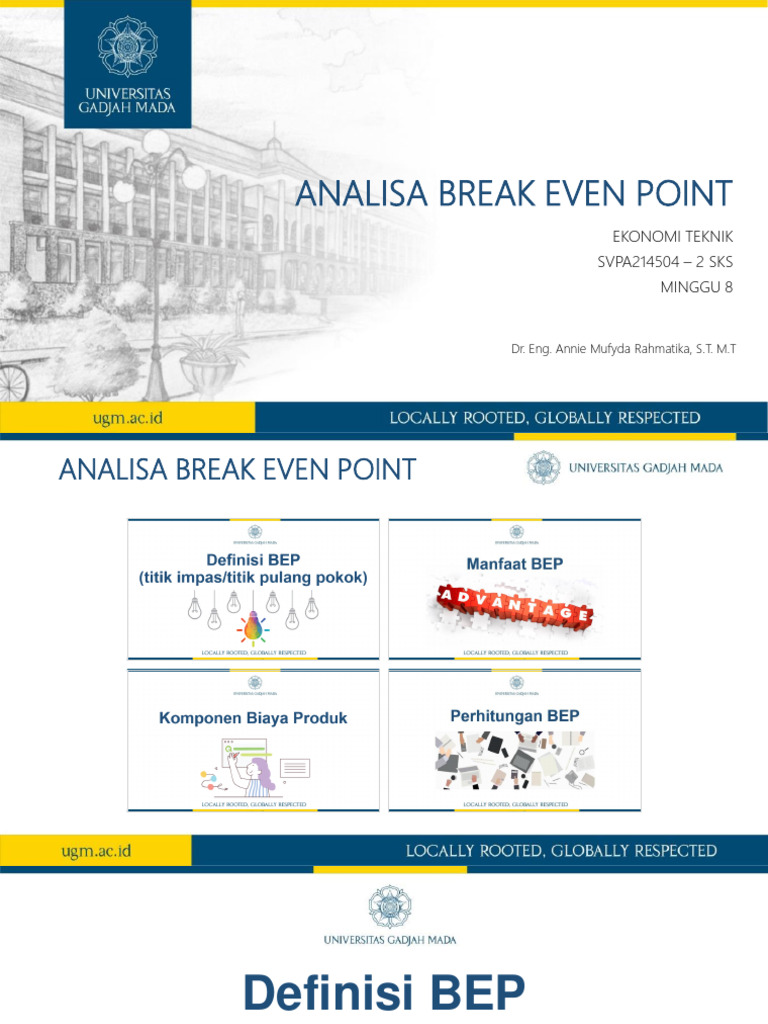 Analisa Titik Impas (BEP) dalam Ekonomi | PDF | Komputer
