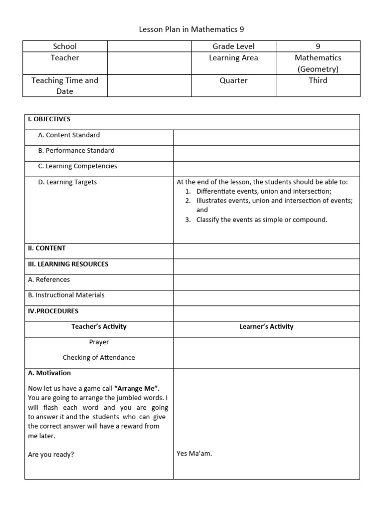 Math 10 | PDF | Mathematics | Learning