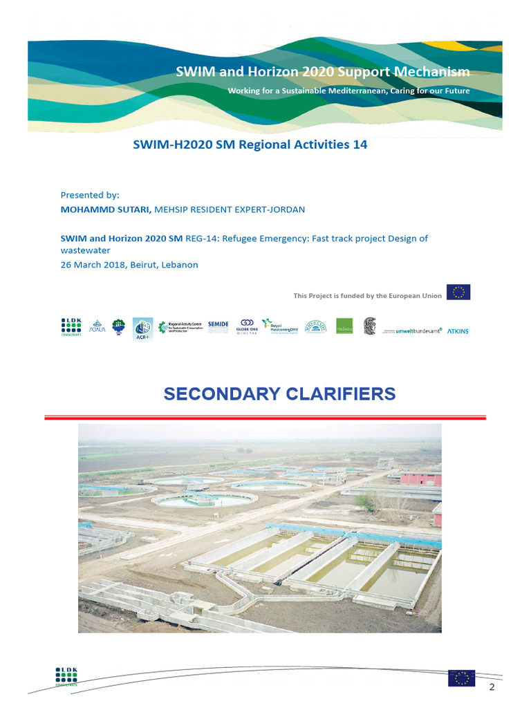 6 Sutari Secondary Clarifiers | PDF | Water | Water Pollution