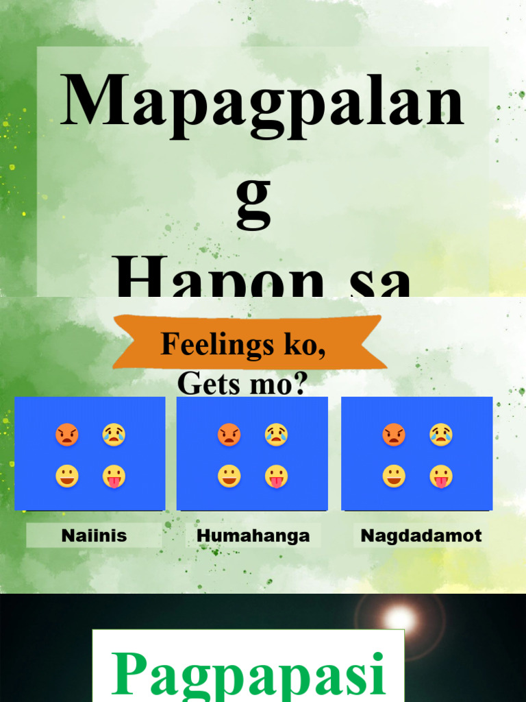 Pagpapasidhi NG Damdamin | PDF