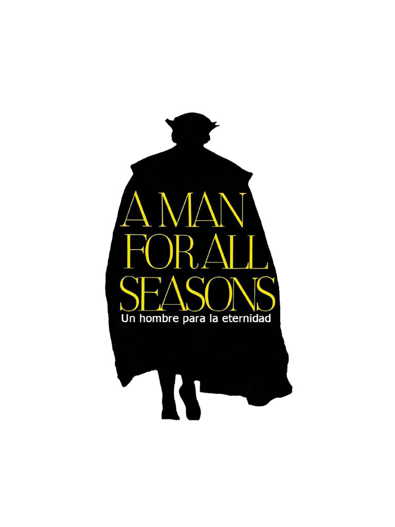 A Man For All Seasons - Ensayo | PDF