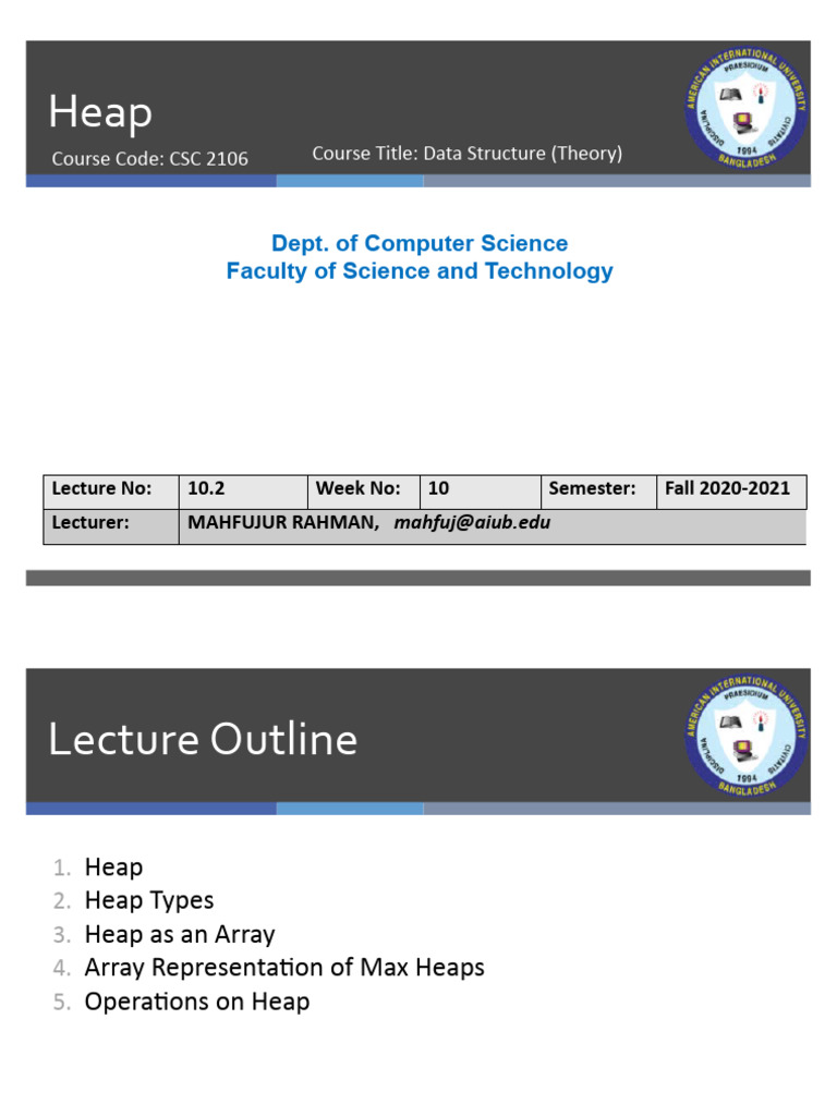 Lecture 102 Pdf Algorithms And Data Structures Computer Data 0471