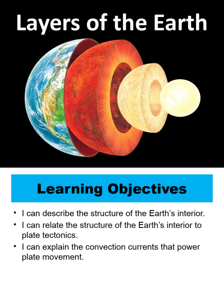 Layers of Earth For Foldabale | PDF | Plate Tectonics | Earth