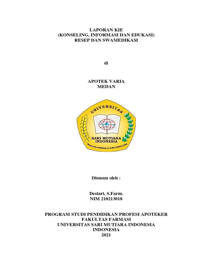 Laporan Resep Dan Swamedikasi Apotek | PDF
