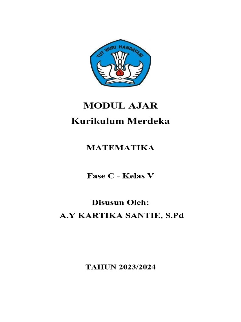 Modul Matematika | PDF | Kajian Bahasa Asing