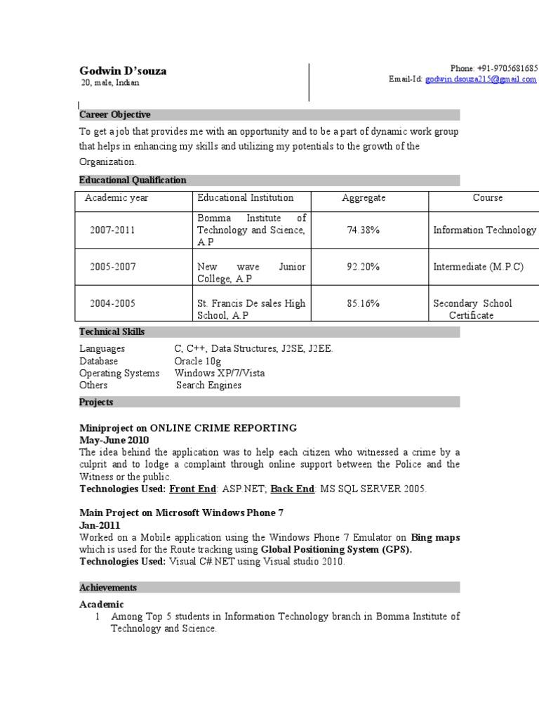 Godwin Updated Resume | PDF | Career & Growth | Business