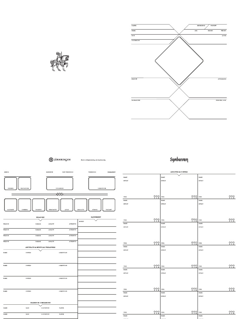 Symbaroum Booklet Mini | PDF