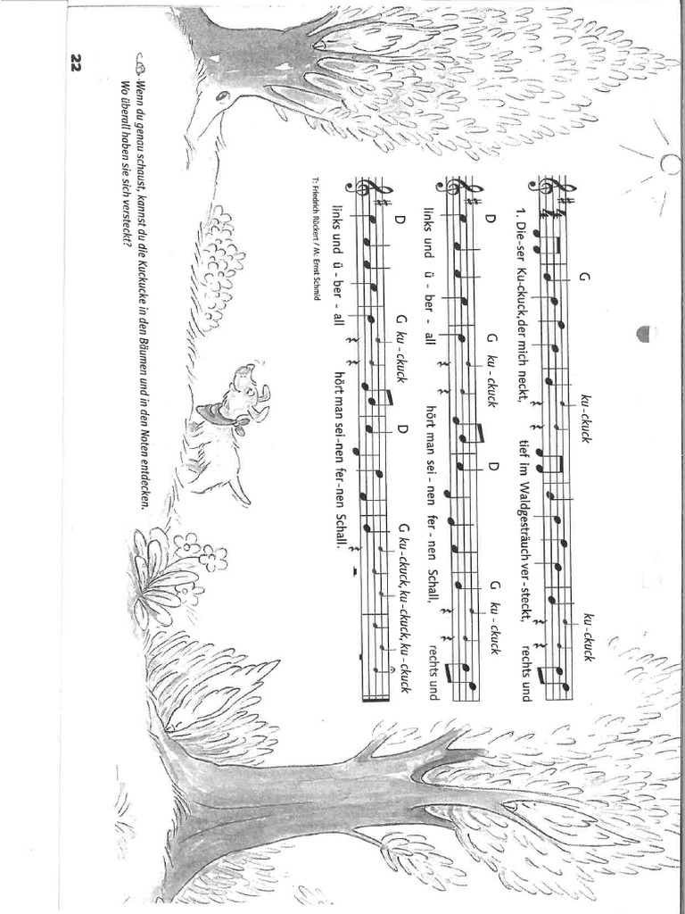 Dieser Kuckuck, Der Mich Neckt. | PDF