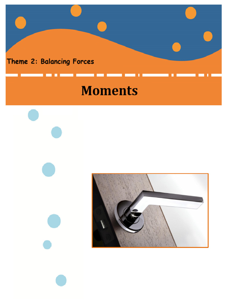 Moments - Notes | PDF | Lever | Force