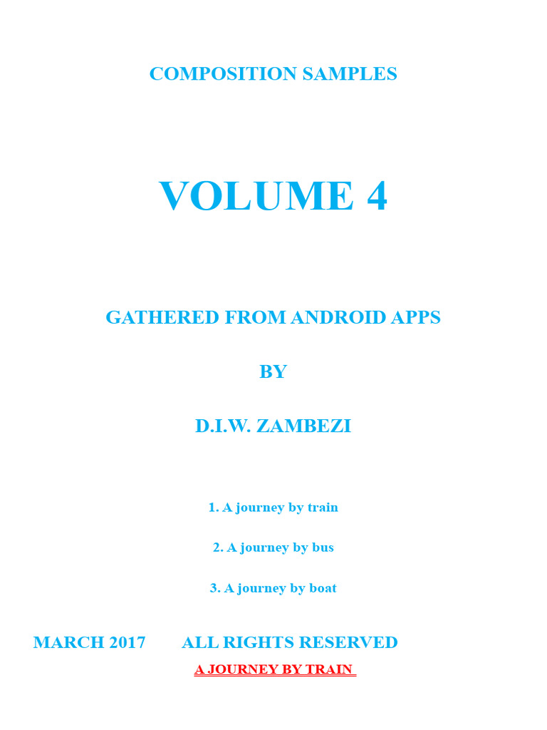 Composition Samples | PDF