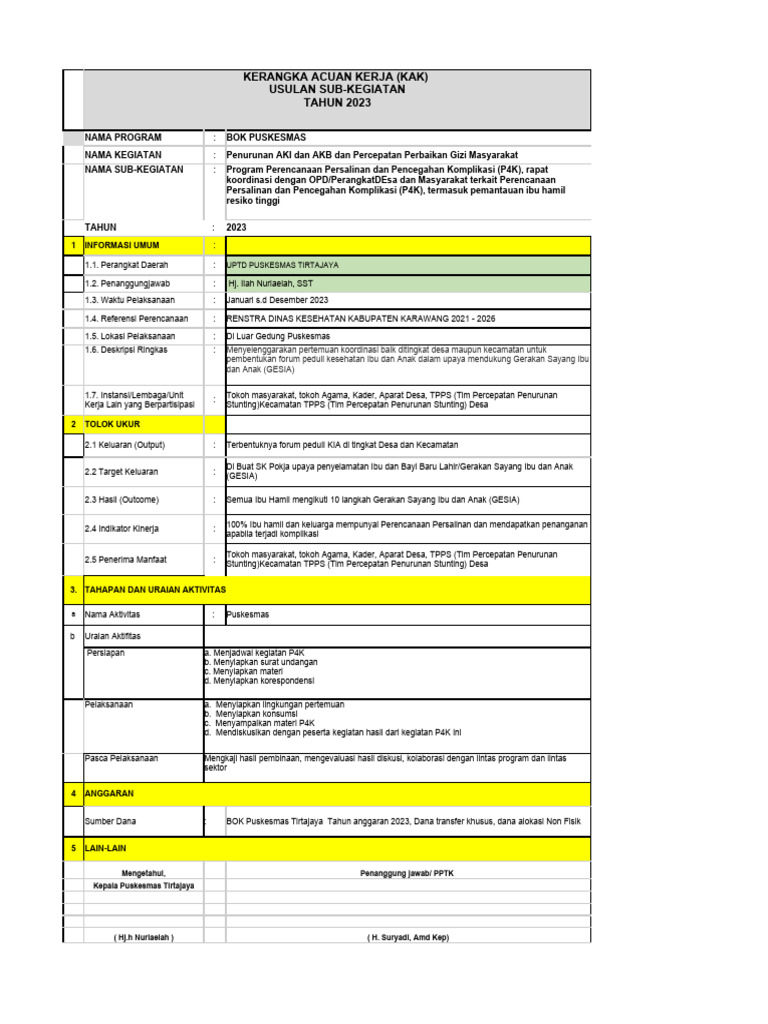 Kak P4K 2023 | PDF | Pengembangan Diri