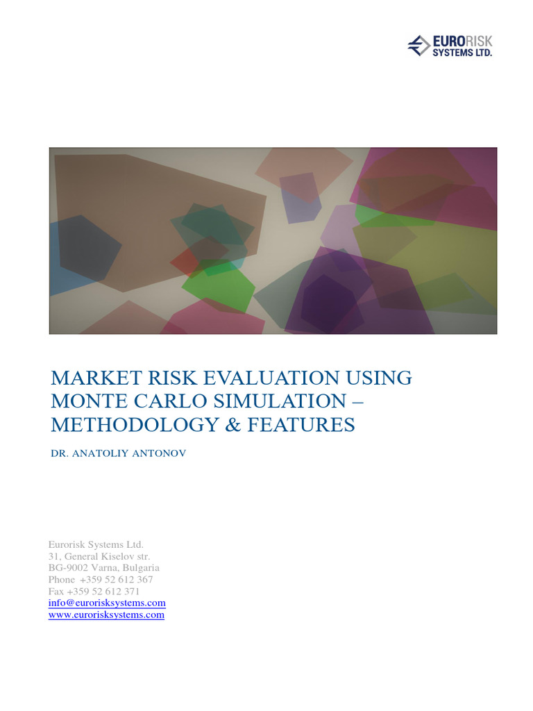 Market Risk Evaluation | PDF | Option (Finance) | Value At Risk