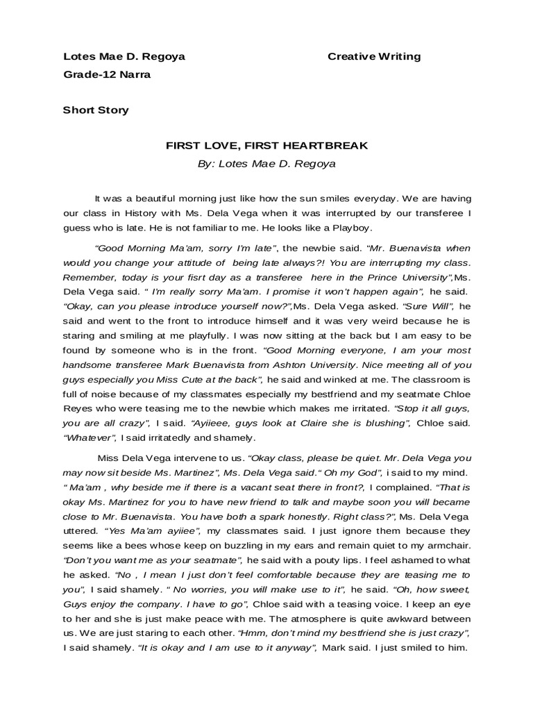 Short Story PDF | PDF