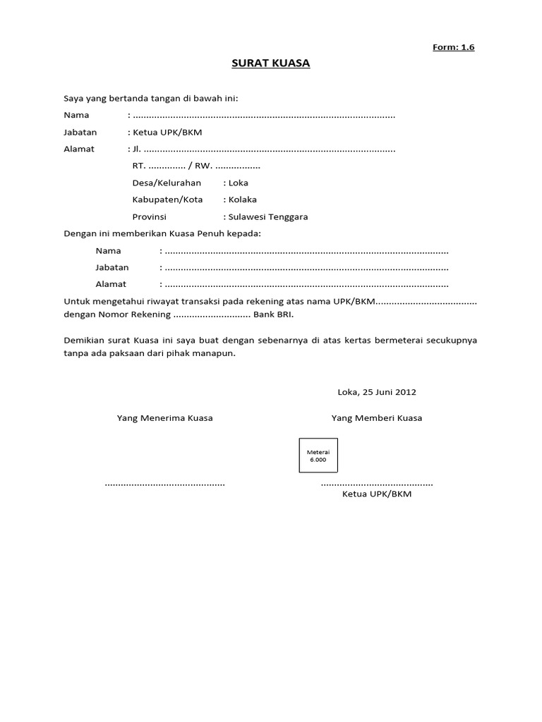 Format Perumahan | PDF