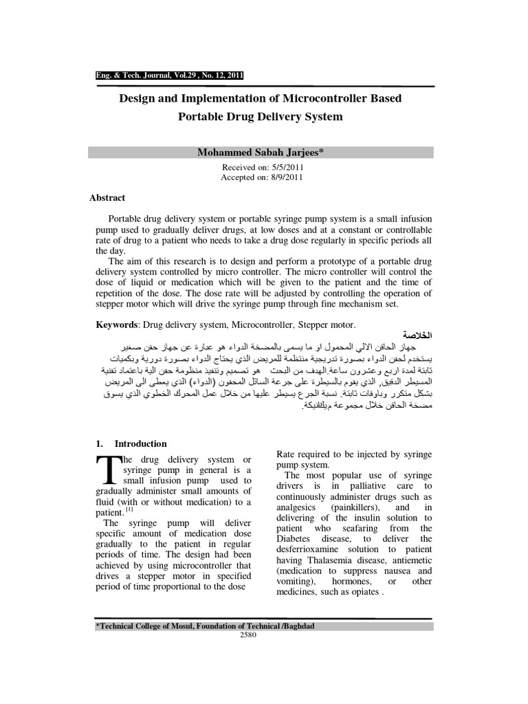 Design and Implementation of Microcontro | PDF | Electric Motor | Electrical Engineering