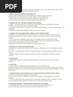 Usph Guidelines Preparation For Standard Port Health Inspection | PDF ...