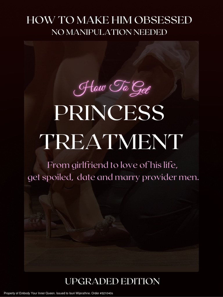 Princess Treatment Pdf Feeling Femininity