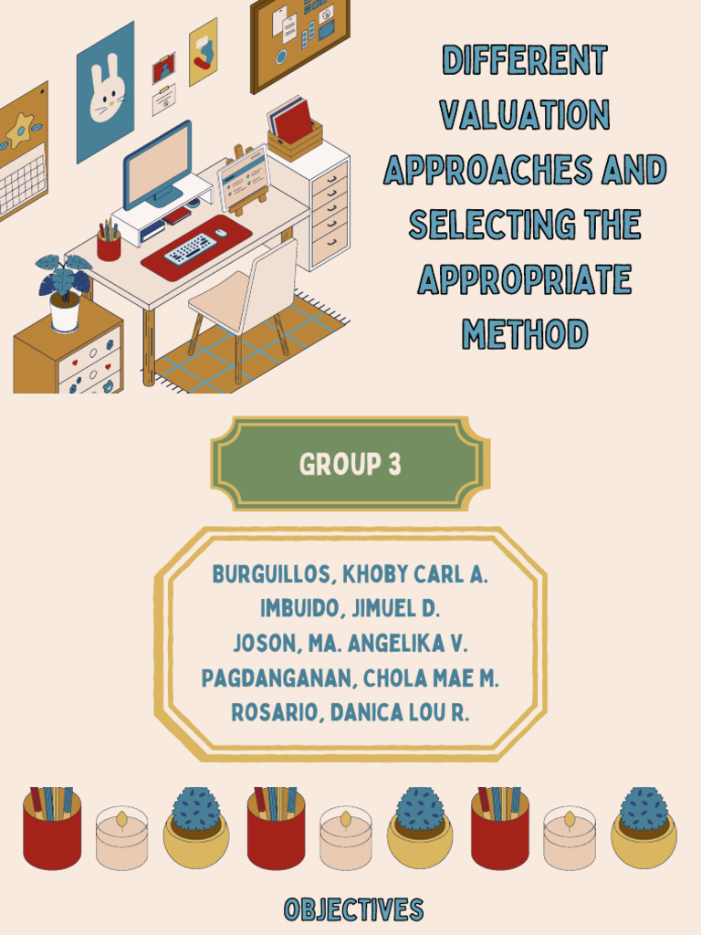 Different Valuation Approaches & Selecting Appropriate Method - Blk1 ... Different Valuation Approaches & Selecting Appropriate Method - Blk1 ...