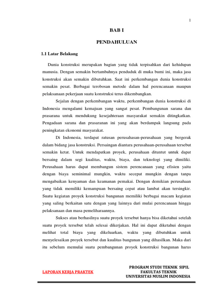 Laporan KP | PDF | Bisnis | Seni