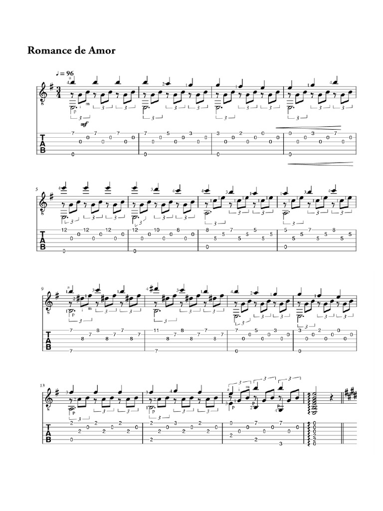 Romance de Amor | PDF