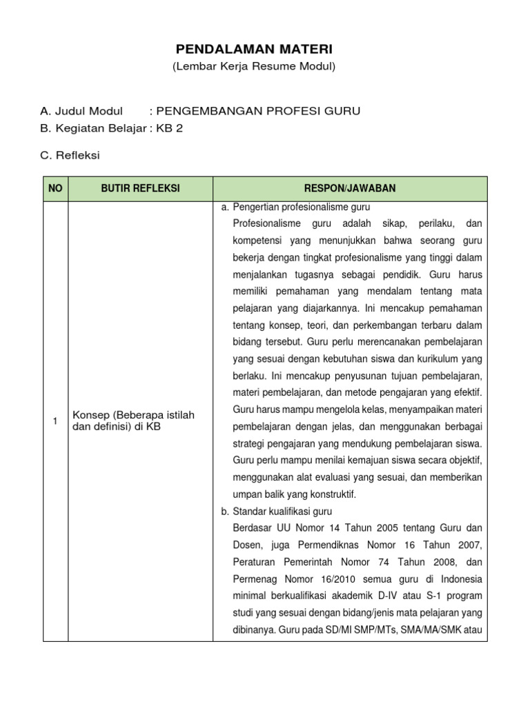 Resume Modul 9 KB 2 | PDF