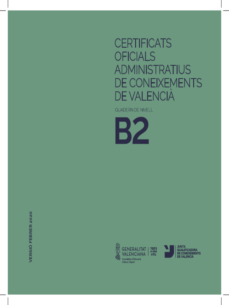 Continguts B2 JQCV | PDF