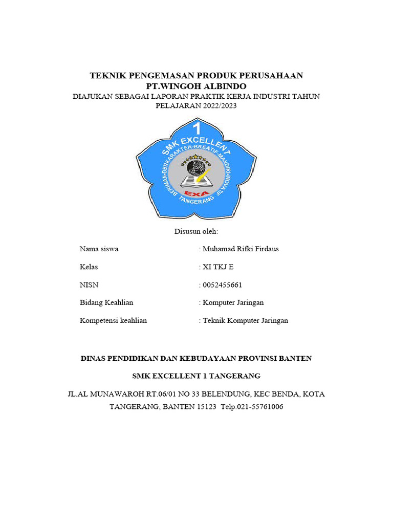 Laporan PKL WINGOH | PDF | Bisnis