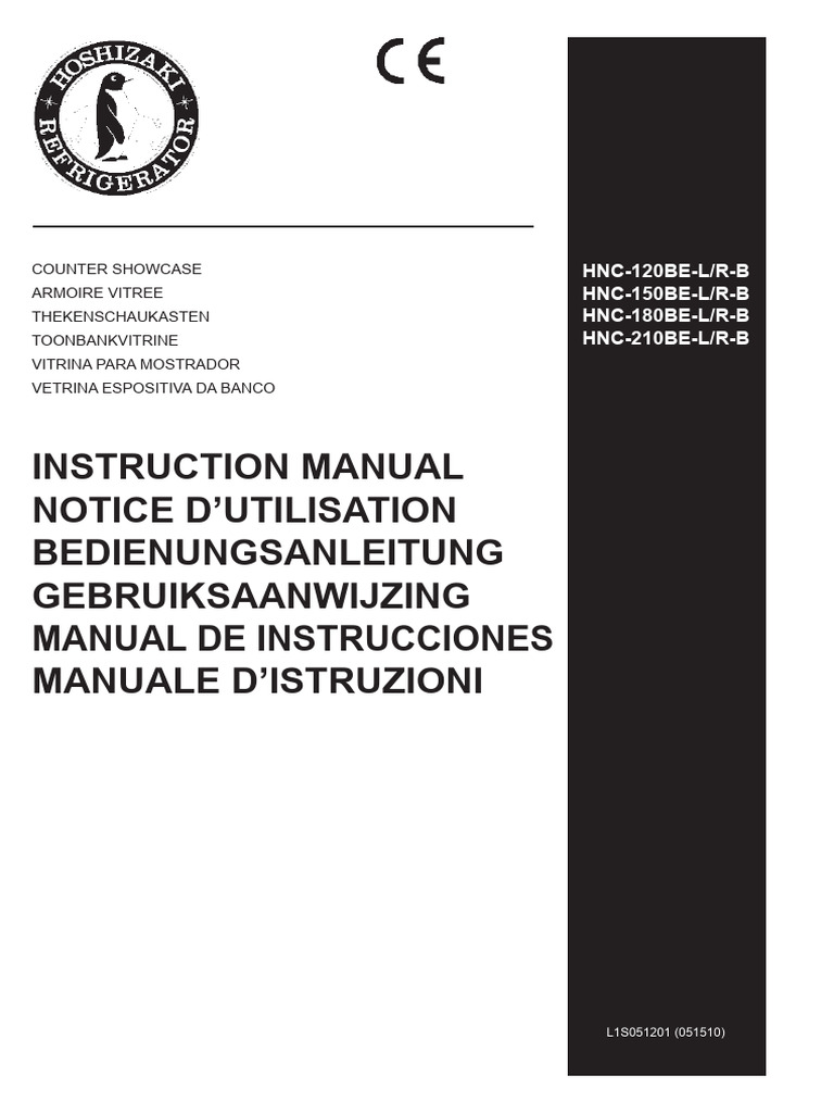 HNC BE Instruction Manual | Download Free PDF | Refrigerator | Capacitor