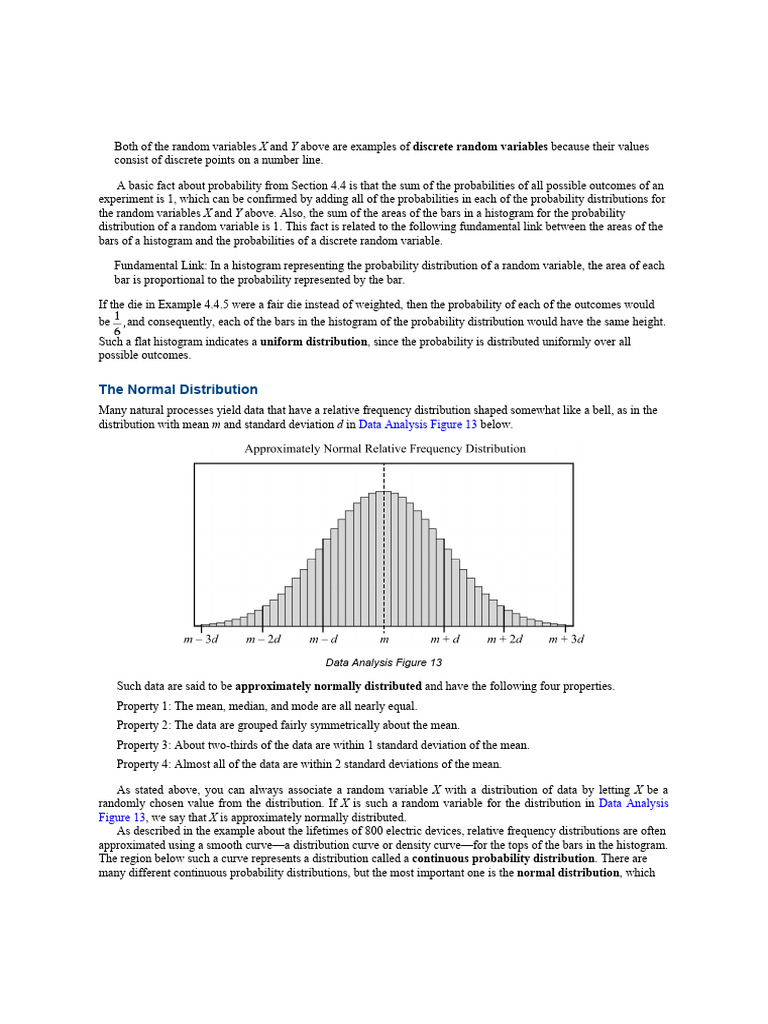 Normal Distribution | PDF | Probability Distribution | Normal Distribution