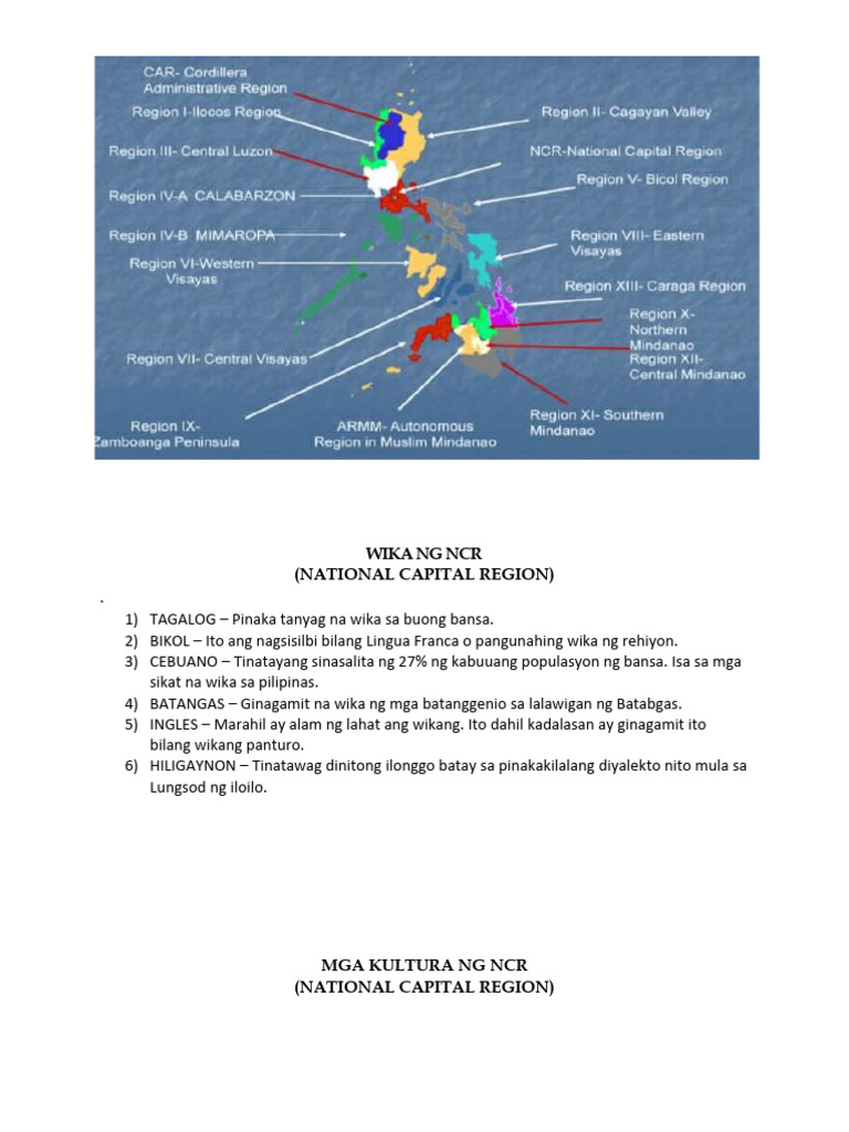 10 Kultura NG Region 4.o | PDF