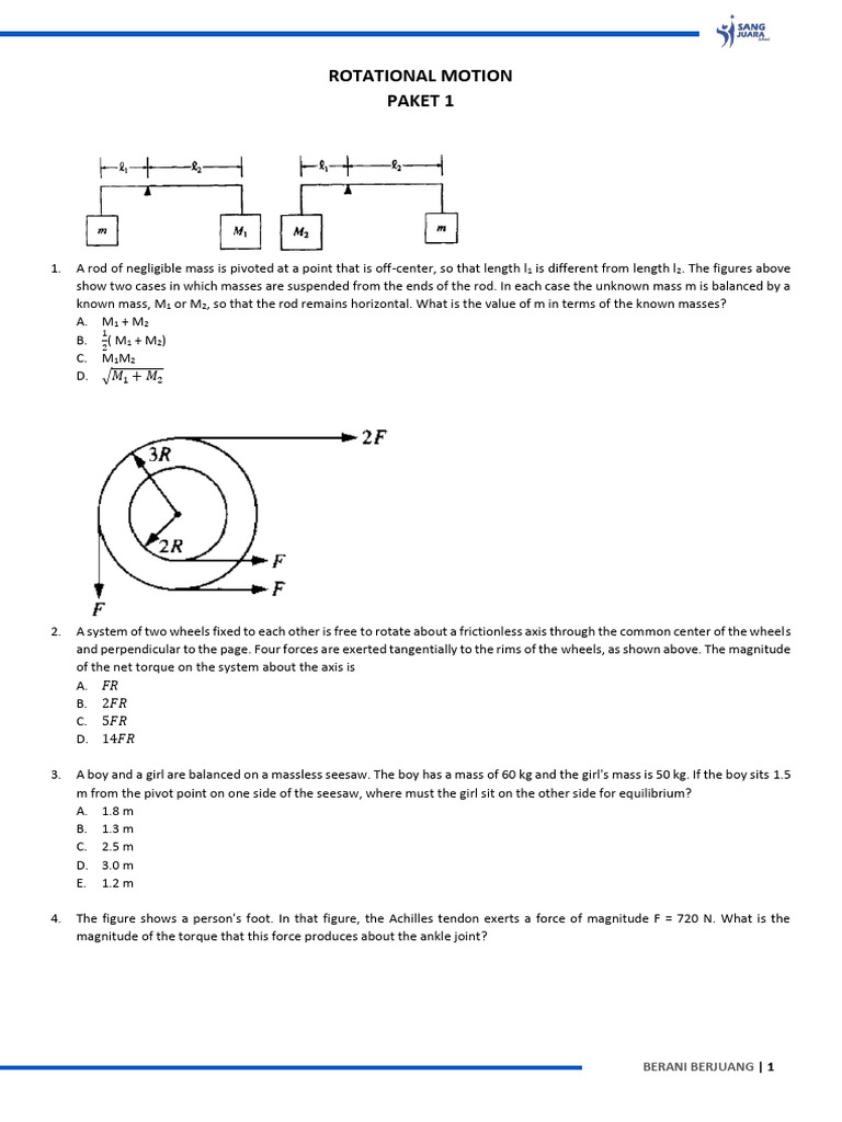Physics Iup Itb Bab 4 - 5 | PDF | Orbit | Torque