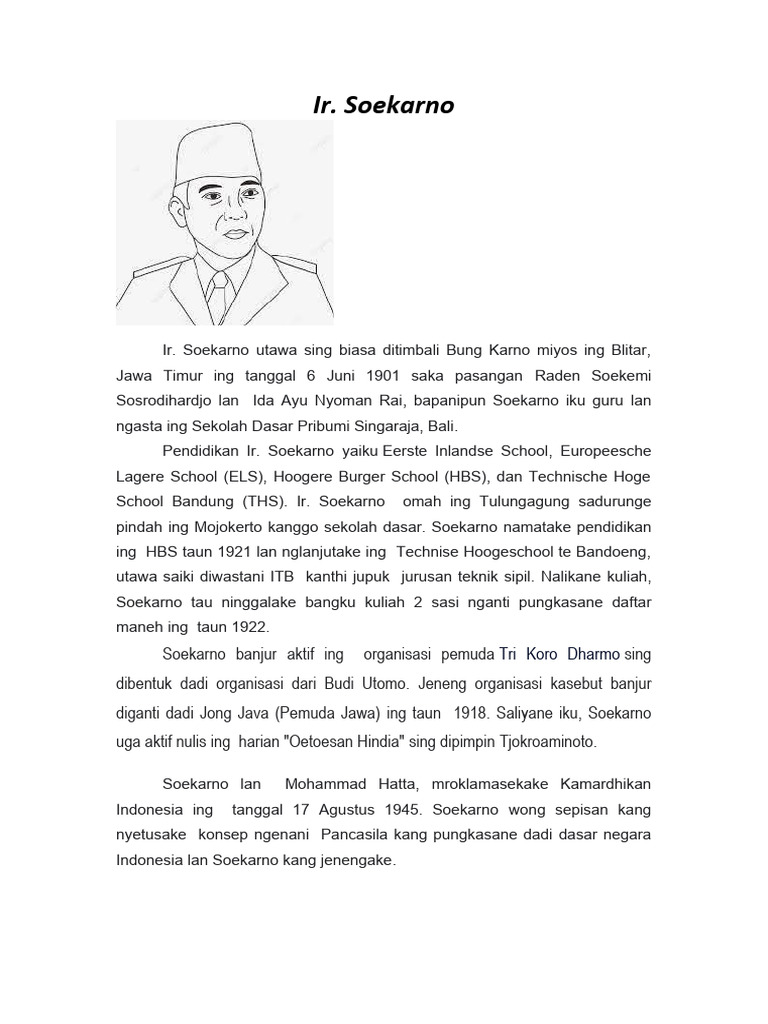 Teks Ir Soekarno | PDF
