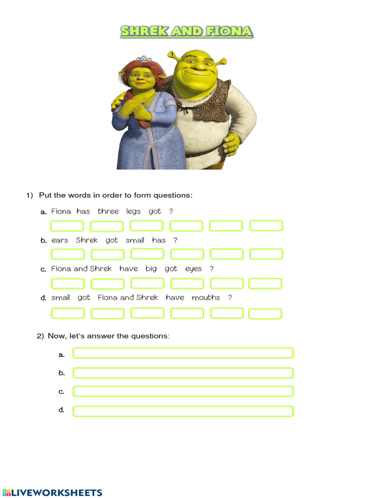 Shrek 2 Teacher Switcher | PDF