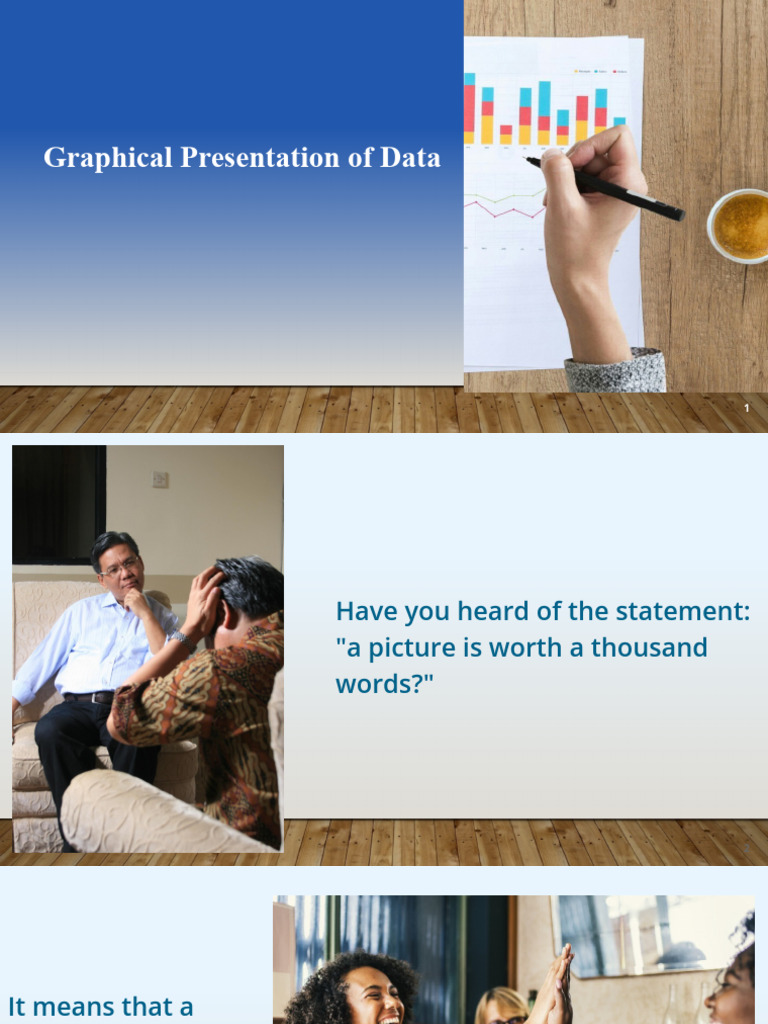 Graphical Data Presentation for Business | PDF | Chart | Pie Chart
