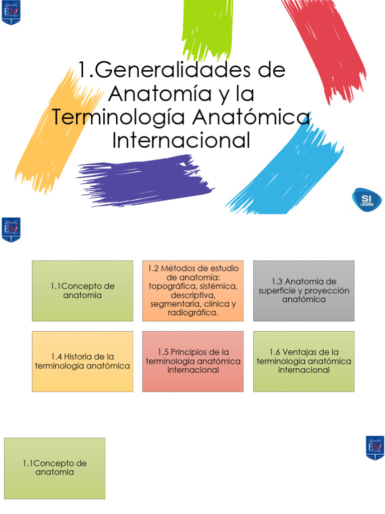 Generalidades de Anatomía y Terminología | PDF | Anatomía | Zoología
