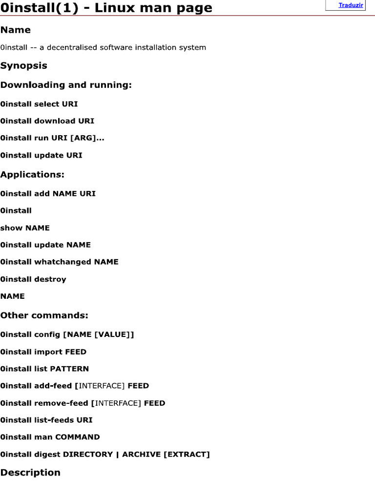 Manpage de Install | PDF