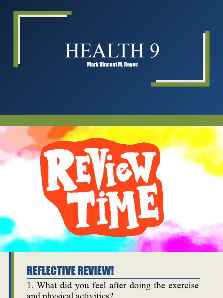 Week 2 PPT HEALTH 9 | PDF | Community | Environmental Health