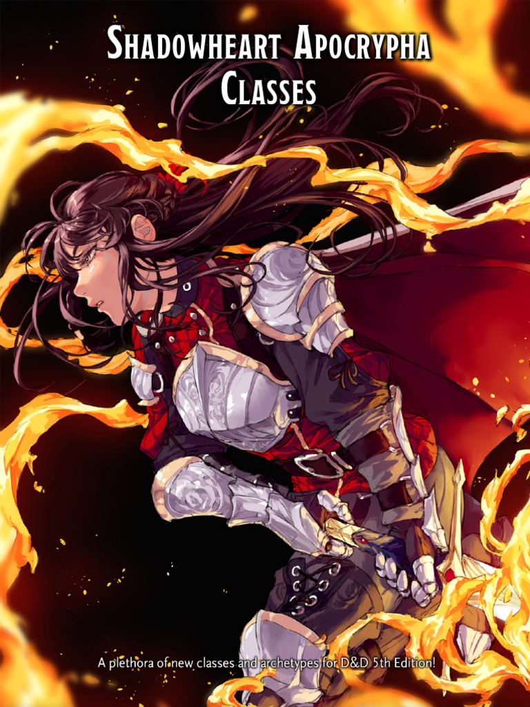 D&D 5e Shadowheart Apocrypha Classes | PDF | Fantasy Role Playing Games ...