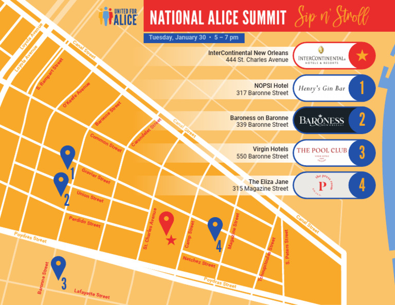 Alice Summit Sip N Stroll Map | PDF