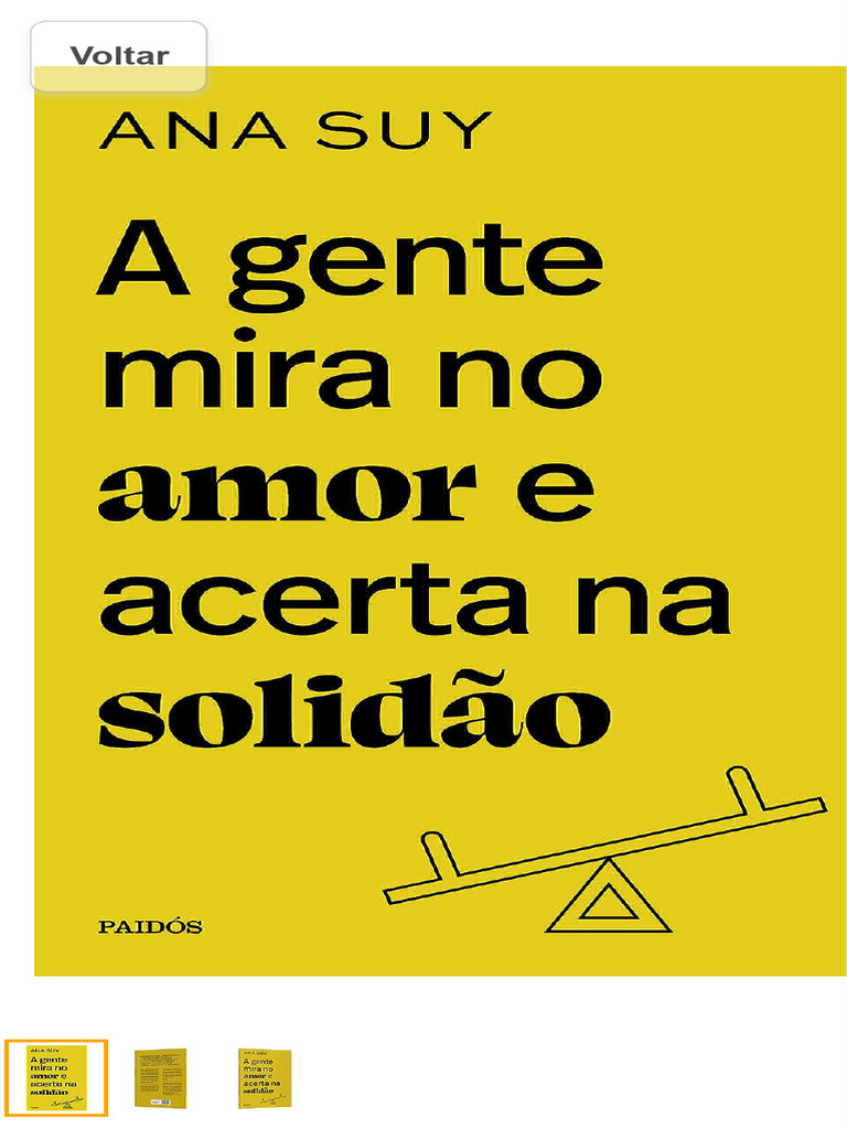 A Gente Mira No Amor e Acerta Na Solidão | PDF